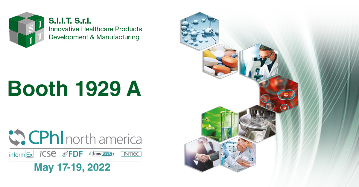 S.I.I.T. will be present at CPhI North America 2022 - SIIT
